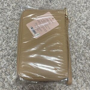 Lost + Wander | Bags | Nwt Lost And Wander Tan Passport Wallet Wristlet ...